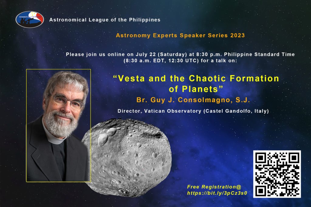 July 22, 2023 ALP Astronomy Experts Speaker Series featuring Br. Guy ...