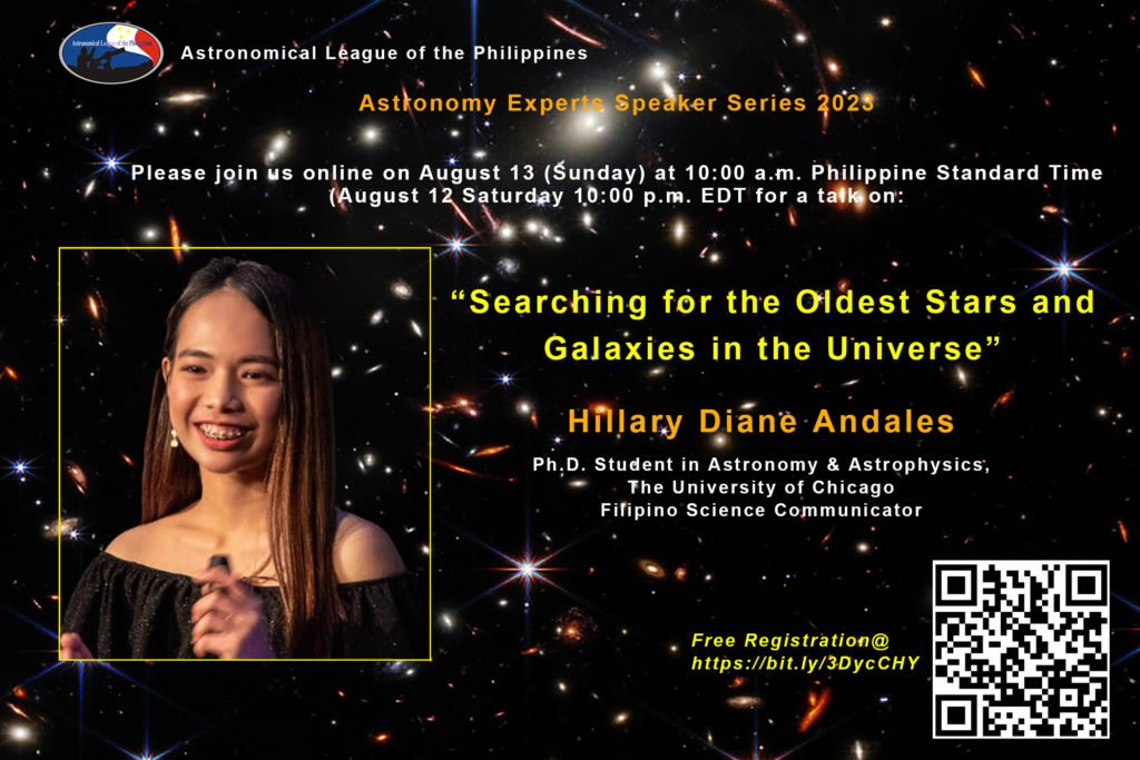 August 13, 2023 ALP Astronomy Experts Speaker Series featuring Hillary ...